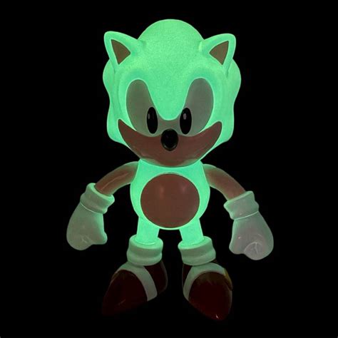 Sofvips Sonic The Hedgehog Sonic Glow In The Dark Ver [electric Toys] Nin Nin