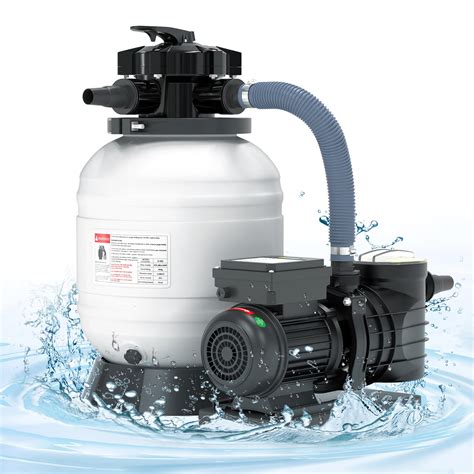 Buy Sand Filter Pump For Above Ground Pool With Timer 13in Sand Filter 3 4hp Pool Pump Max