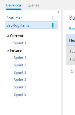 Agile Multiple Products In Backlog Using Master Team Project In TFS