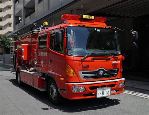 川崎市 川崎消防署の車両の紹介1