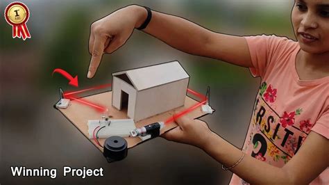 Laser Security Alarm For House Science Project Kit Harish Projects
