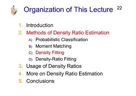 Density Ratio Estimation In Machine Learning Masashi Sugiyama Mlss