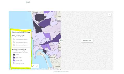 Allow Legend To Always Remains Open For Swipe Maps Esri Community