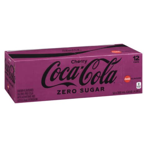 Coca Cola Cherry Zero Sugar 355ml Quality Foods