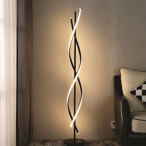 Led Spiral Floor Lamp Aslam Lighting