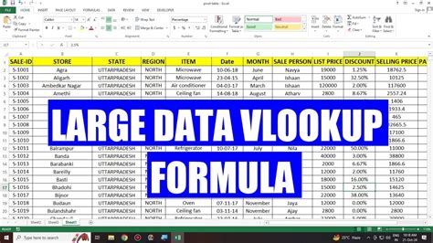 Vlookup Formula In Large Data How To Use Vlookup Formula Large Data In Ms Excel Vlookup