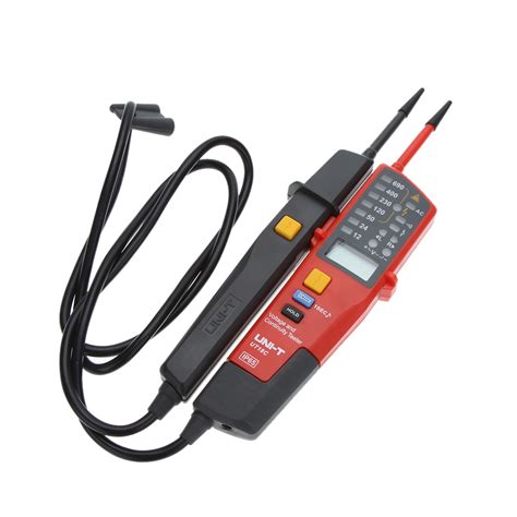 UNI T UT C Multi Function Voltage Tester Pen Voltimetro With LED Indication Date Hold RCD Test