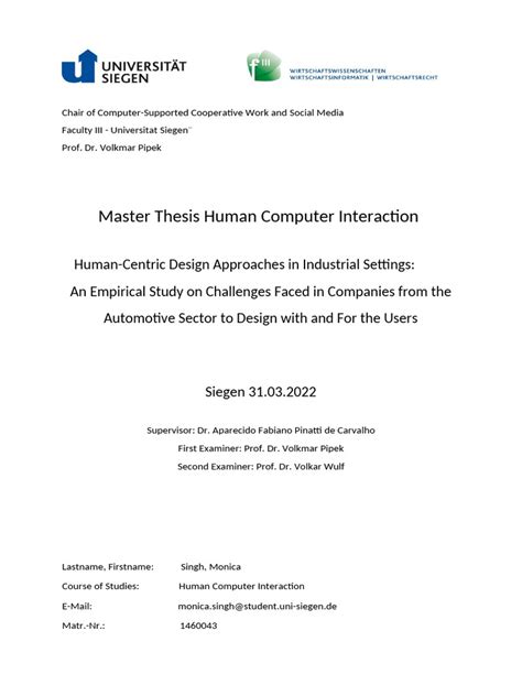 Thesis Pdf Qualitative Research Ethnography