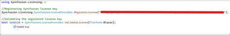 Overview Of Syncfusion License Validation In Ci Services Syncfusion