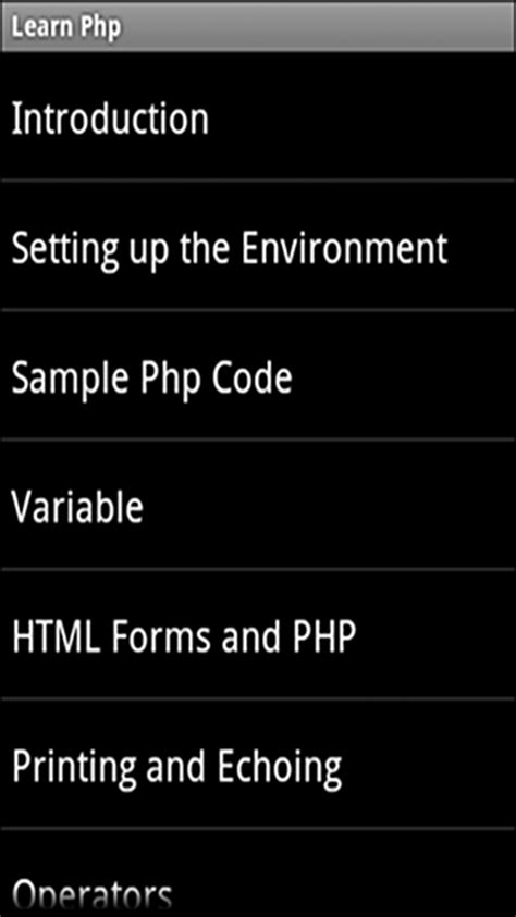 Learn PHP Programming Amazon Appstore For Android