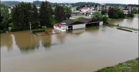 Hochwasser In Schwaben Der Stand In Den Kreisen Augsburg Und Aichach