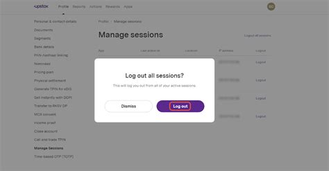 Step 6 Click On ‘log Out