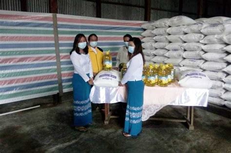 ညောင်ရွှေမြို့နယ် သမဝါယမအသင်းစုလီမိတက်မှ ကိုဗစ် ၁၉ ကာလအတွင်း ဆန်၊ ဆီ၊ ထောက်ပံ့ငွေ များပေးအပ