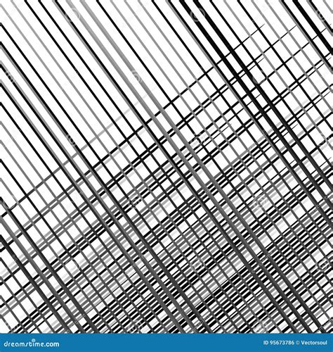 Grid Mesh Of Lines Abstract Geometric Pattern Stock Vector Illustration Of Grid Element