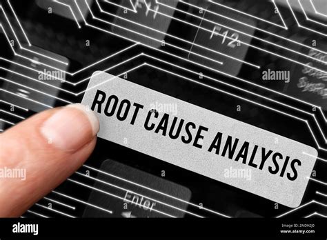 Conceptual Display Root Cause Analysis Conceptual Photo Method Of Problem Solving Identify