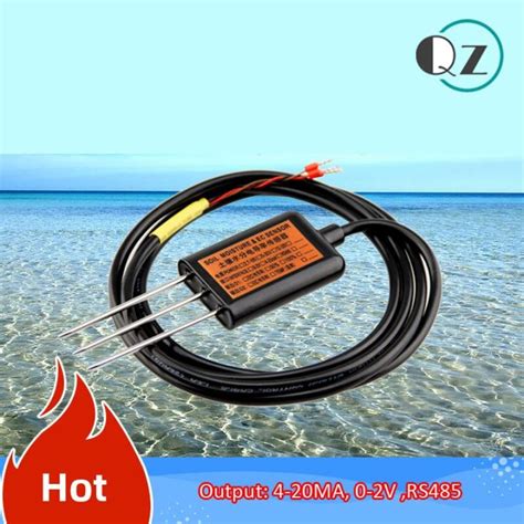 01 3 IN 1 Soil Electric Conductivity Sensor Soil Moisture Soil Temperature Humidity Soil EC