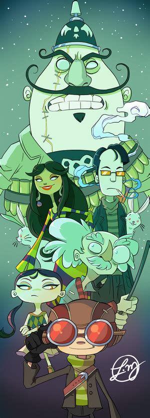 Explore The Best Psychonauts Art Deviantart