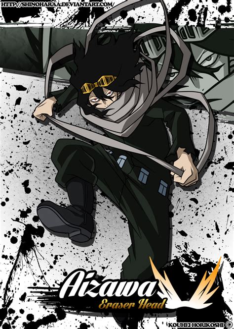 Shouta Aizawa Eraser Head By Shinoharaa On Deviantart