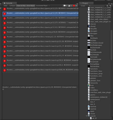 SubModules Issue Midworld Unity Googledrive GitHub