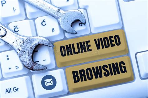 Writing Displaying Text Online Video Browsing Word Written On