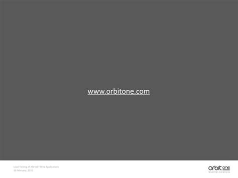 load testing web applications pptx
