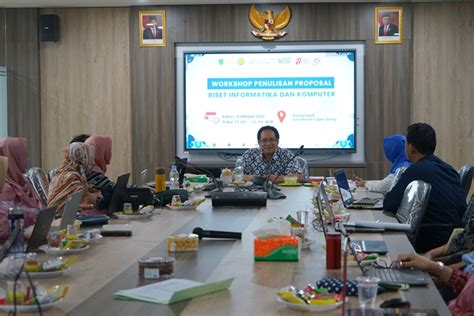 Ftki Adakan Workshop Penulisan Proposal Riset Bidang Informatika Dan Komputer Universitas Nasional