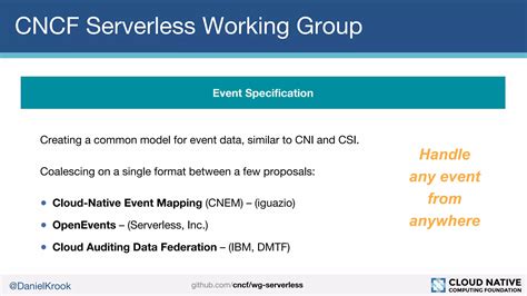 The Cncf On Serverless Ppt
