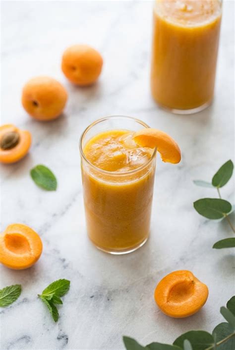 Thick Homemade Apricot Nectar