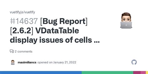 Bug Report 262 Vdatatable Display Issues Of Cells On Small Viewports Xs · Issue 14637