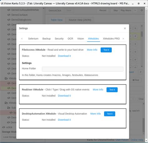 How To Install Xmodules For Chrome On Centos General Discussion Ui Vision AI OCR