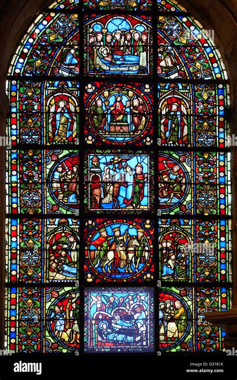 Gothic Stained Glass Window
