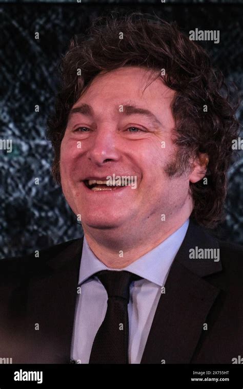 The President Of The Nation Of Argentina Javier Milei During The