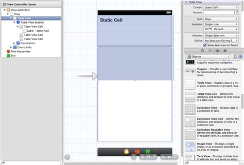 Objective C Static Uitableview Not Fullscreen Stack Overflow