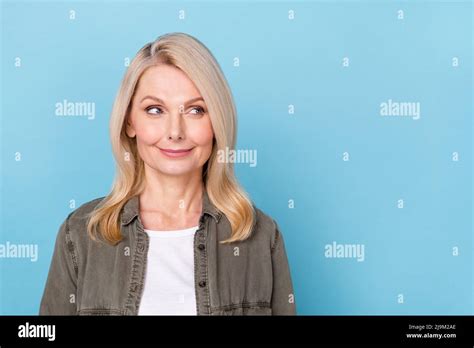 Portrait Of Sly Tricky Old Lady Look Empty Space Decide How Invest Portrait Of Sly Tricky Old Lady Look Empty Space Decide How Invest