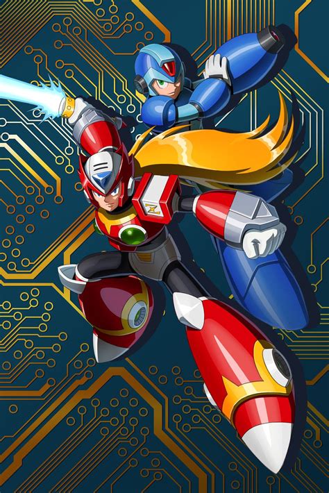 Megaman X And Zero Wallpaper
