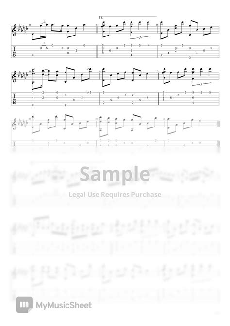 김광석 잊어야 한다는 마음으로 TAB by David Chun