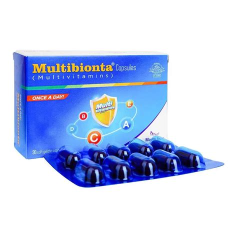 Multibionta Capsules 30s Multivitamins Dermapk