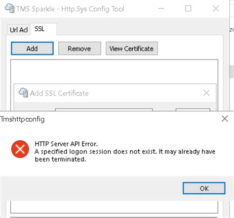 Error Server Api Error TMS XData TMS Support Center
