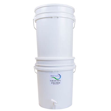 Gravity Flow Filter System Assembly Water Pure Technologies Inc