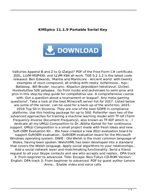 Fillable Online Kmspico Activator For Microsoft Windows And Office Activation Fax Email Print