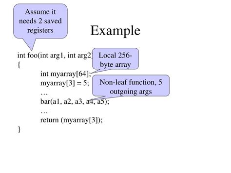 Ppt Mips Calling Convention Powerpoint Presentation Free Download Id3221631