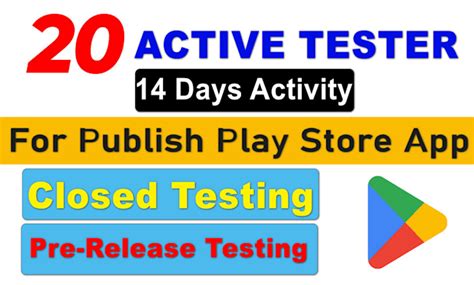 Provide 12 Testers Or 20 Close App Testers For Closed Testing 14 Days