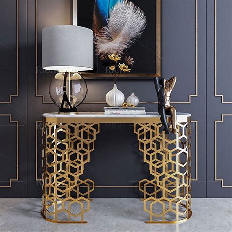 Hexa Console Table Prestigehome