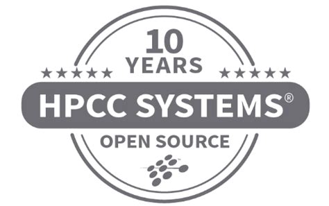 Hpcc Systems 10 Year Open Source Anniversary Hpcc Systems