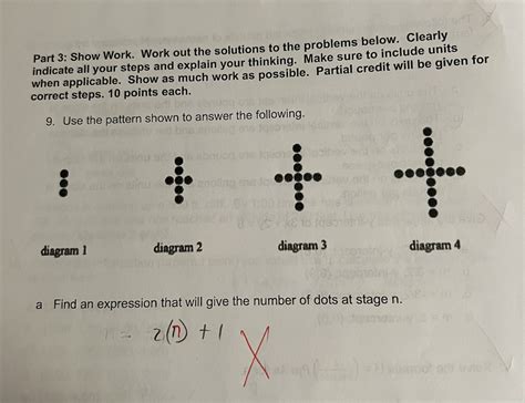 Solved Part 3 Show Work Work Out The Solutions To The Chegg Com