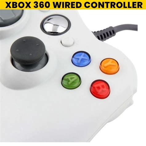 Xbox 360 Wired Controller High Performance Gaming Accessory Shoprightpk
