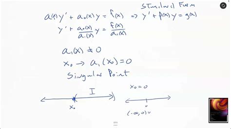 Diff Eq Linear First Order Differential Equations 2 3 Singular