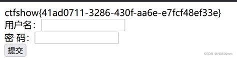 Ctfshow Web入门 信息搜集ctfshow信息收集nanxmm的博客 Csdn博客