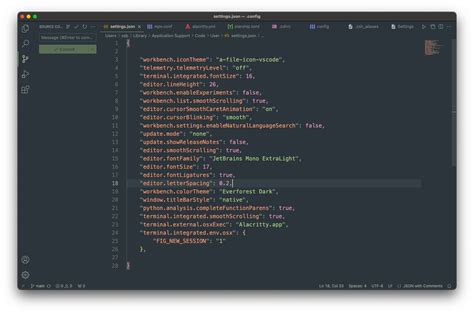 Help Set The Font As Jetbrains In Settings However It Is Not