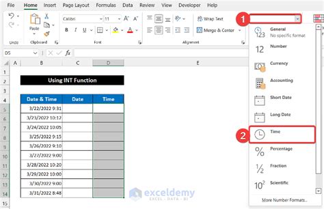 How To Separate Date And Time Using Formula In Excel Easy Ways